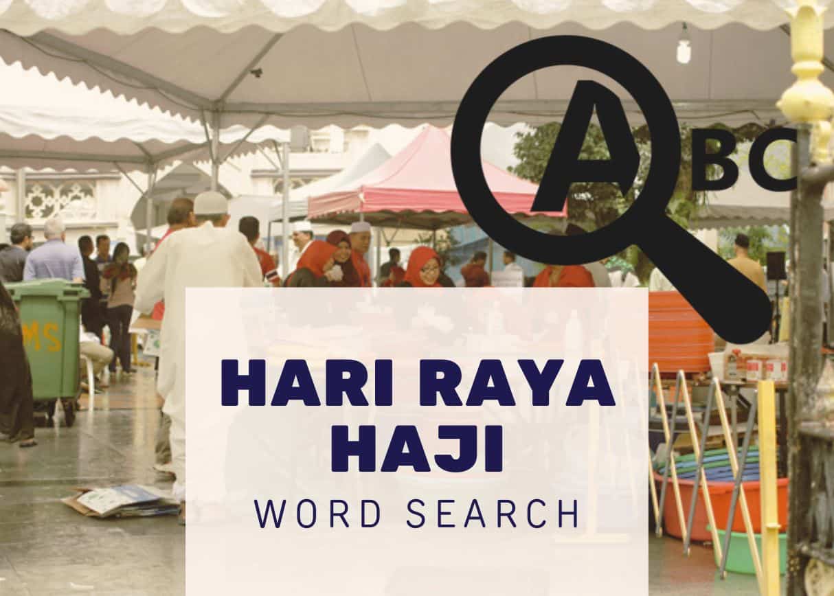 Word Search: Hari Raya Haji – Oldyssey Life